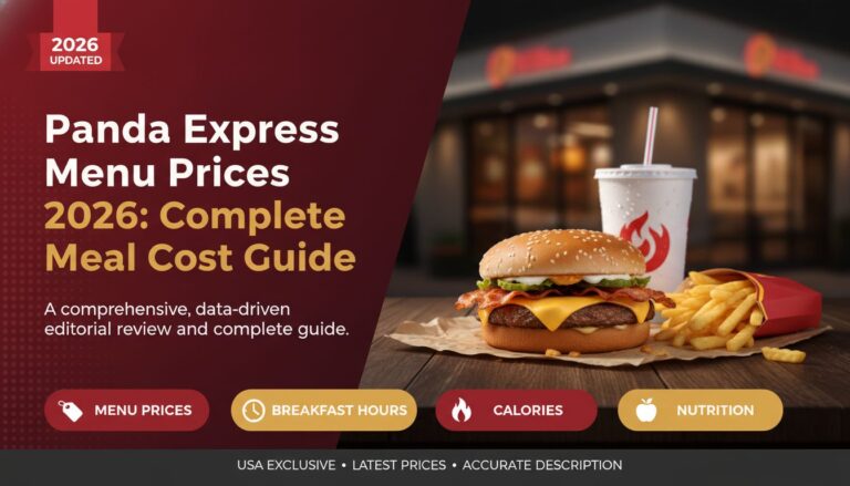 Panda Express Menu Prices 2026: Complete Meal Cost Guide